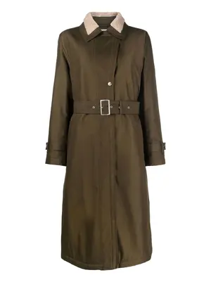 Woolrich Latimore Belted Coat - Green