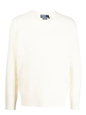 Polo Ralph Lauren Cashmere Cable-knit Jumper - Neutrals