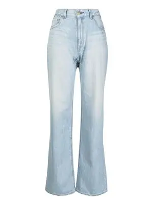 TU ES MON TRESOR Straight-leg Jeans - Blue