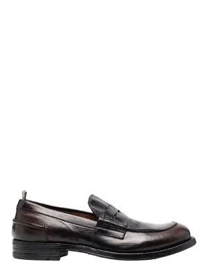 Officine Creative 25mm Leather Loafers - Brown