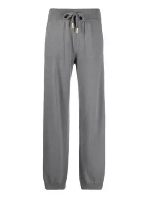 Lorena Antoniazzi Drawstring Straight-leg Trousers - Grey