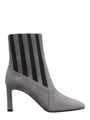 SERGIO ROSSI Two-tone Ankle Boots - Grey
