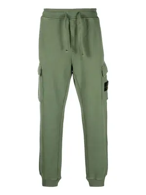 Stone Island Compass-badge Track Pants - Green