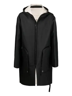 Rick Owens Strobe Long-length Parka - Black
