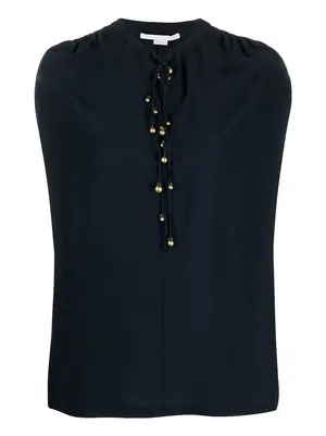 STELLA MCCARTNEY Stella McCartney Buttoned Silk Blouse