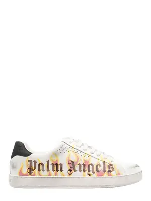 Palm Angels Spray Paint Low-top Sneakers - White