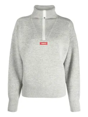 Coperni Half-zip Jumper - Grey