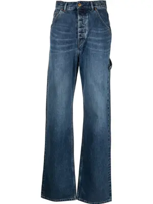 Chloé High-rise Wide-leg Jeans - Blue