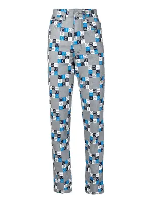 Fiorucci High-rise Slim-fit Jeans - Blue