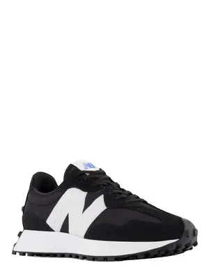 NEW BALANCE New Balance 327 Lace-Up Sneakers Black/
