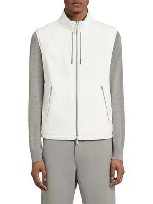 Zegna Zephyr Reversible Vest - White