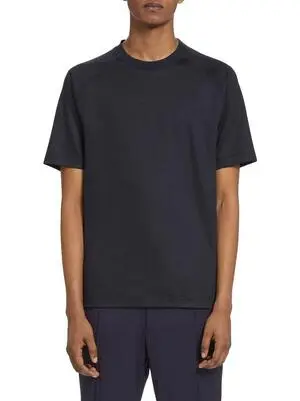 Zegna High Performance™ Wool Top - Navy