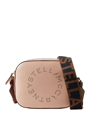 Stella McCartney Stella McCartney Perforated Faux Leather Camera Bag Pink