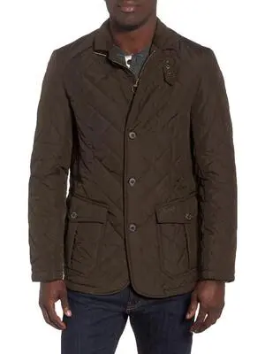 Barbour Lutz Quilted Jacket - Olive