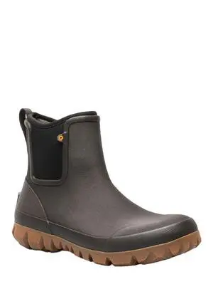 Bogs Arcata Waterproof Chelsea Boot - Dark Brown