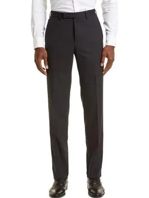 Zegna High Performance™ Wool Trousers - Black