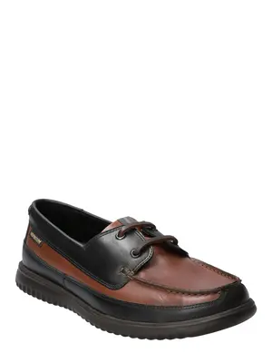 Mephisto Mephisto Trevis Boat Shoe Brown/ Black