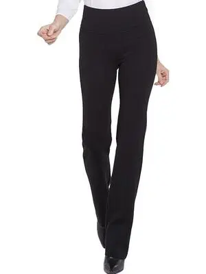 NYDJ Sculpt-her™ Pull-on High Waist Straight Leg Pants - Black
