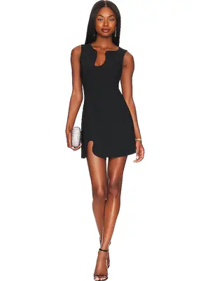 Amanda Uprichard Puzzle Mini Dress - Black