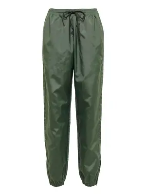Wardrobe.NYC Spray Technical Track Pants - Green