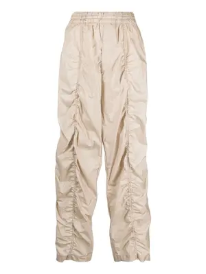 Isabel Marant Kimbra Ruched Track Pants - Neutrals