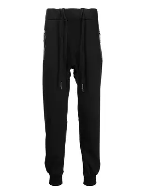 Boris Bidjan Saberi Straight-leg Tracksuit Bottoms - Black