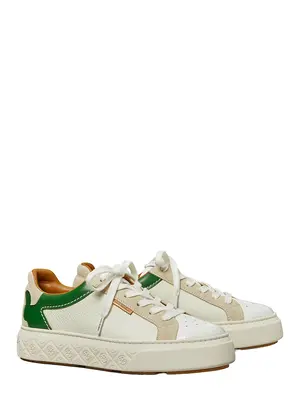 Tory Burch Ladybug Sneaker White/cream/green Ray