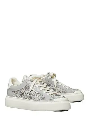 Tory Burch T Monogram Ladybug Sneakers - T Monogram Mercury/bay Gray/blanc