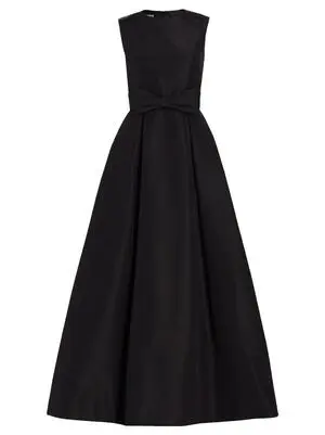 Alexia Maria Grace Silk Faille Ball Gown - Black