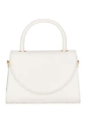 OLGA BERG Sasha Top Handle Bag - White