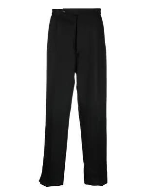 MAISON MARGIELA Tailored Mohair Trousers - Black