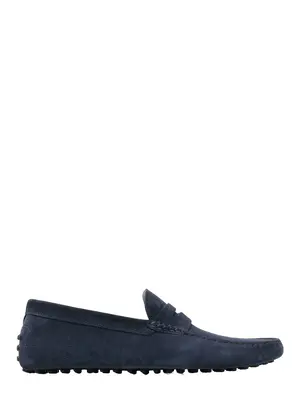 TOD'S Gommino Stud-sole Loafers - Blue