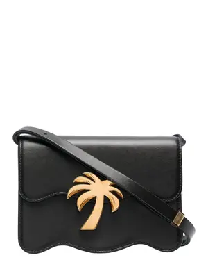Palm Angels Palm Beach Shoulder Bag - Black