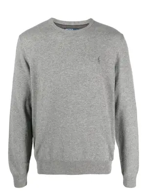 Polo Ralph Lauren Polo Pony Knit Jumper - Grey