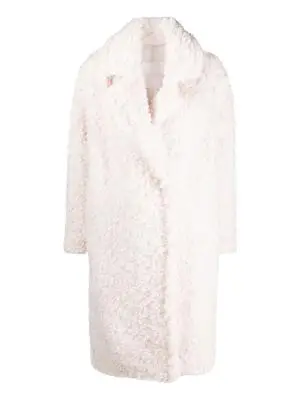 YVES SALOMON Woven Wool Maxi Coat