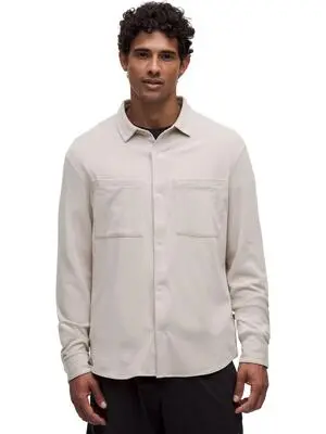Lululemon Soft Knit Overshirt - Downtown Tan