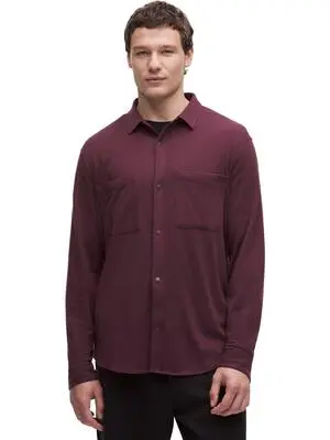 Lululemon Soft Knit Overshirt - Ruby Magic