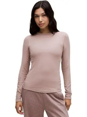 Lululemon Long-Sleeve Shirt Ashen Rose