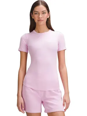 Lululemon Hold Tight Short-Sleeve Shirt Vitapink