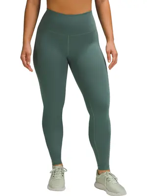 Lululemon Wunder Train Contour Fit High-rise Tight 28" Medium Forest