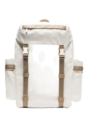 Lululemon Wunderlust Backpack 25l - Light Ivory/wacky Khaki/gold