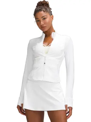 Lululemon Define Cropped Jacket - White