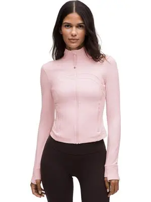 Lululemon Define Cropped Jacket Blissful Pink