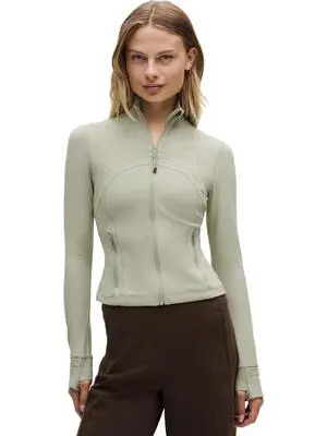 Lululemon Define Cropped Jacket - Fog Green