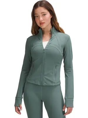 Lululemon Define Cropped Jacket Medium Forest