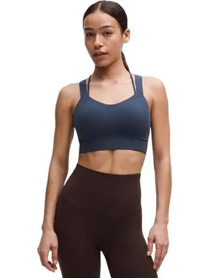 Lululemon Like A Cloud Longline Bra - Club Blue