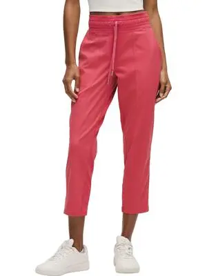 Lululemon Dance Studio Mid-Rise Cropped Pant Desert Red