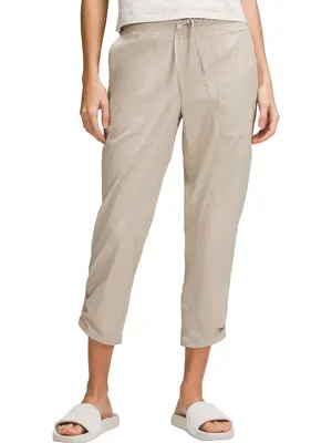 Lululemon Dance Studio Mid-Rise Cropped Pant Mojave Tan