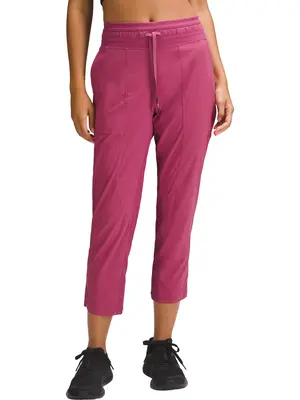 Lululemon Dance Studio Mid-Rise Cropped Pant Washed Mauve