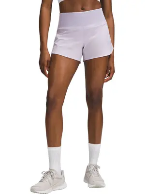 Lululemon Speed Up High-Rise Lined 4" Short Lilac Ether